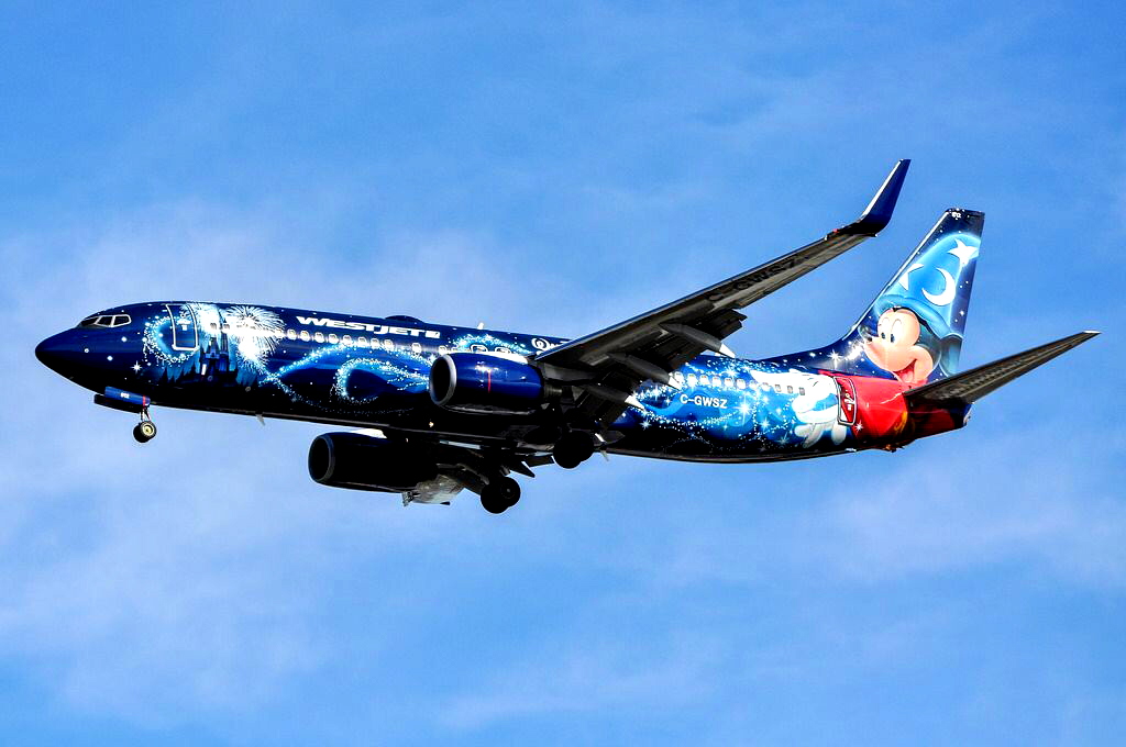 Liveries Requests - 737 700 PMDG Westjet disney magic - Flightsim.to