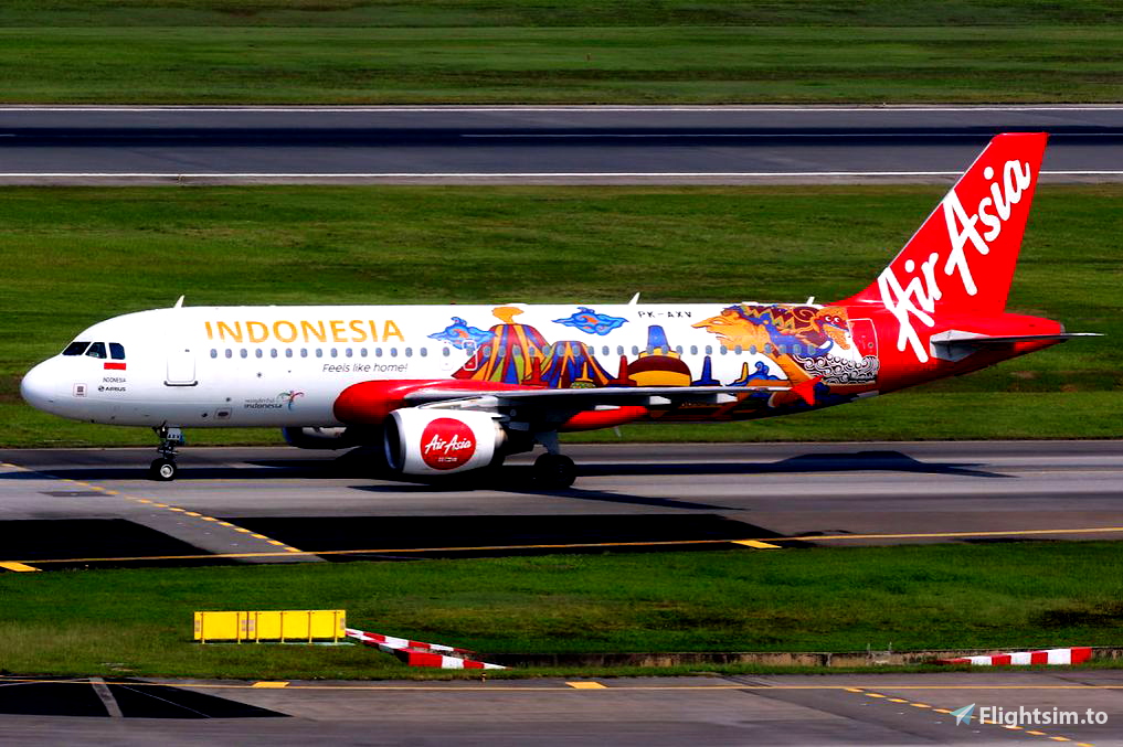 Liveries Requests - AirAsia Indonesia PK-AXV "Feels like home! 8K ...