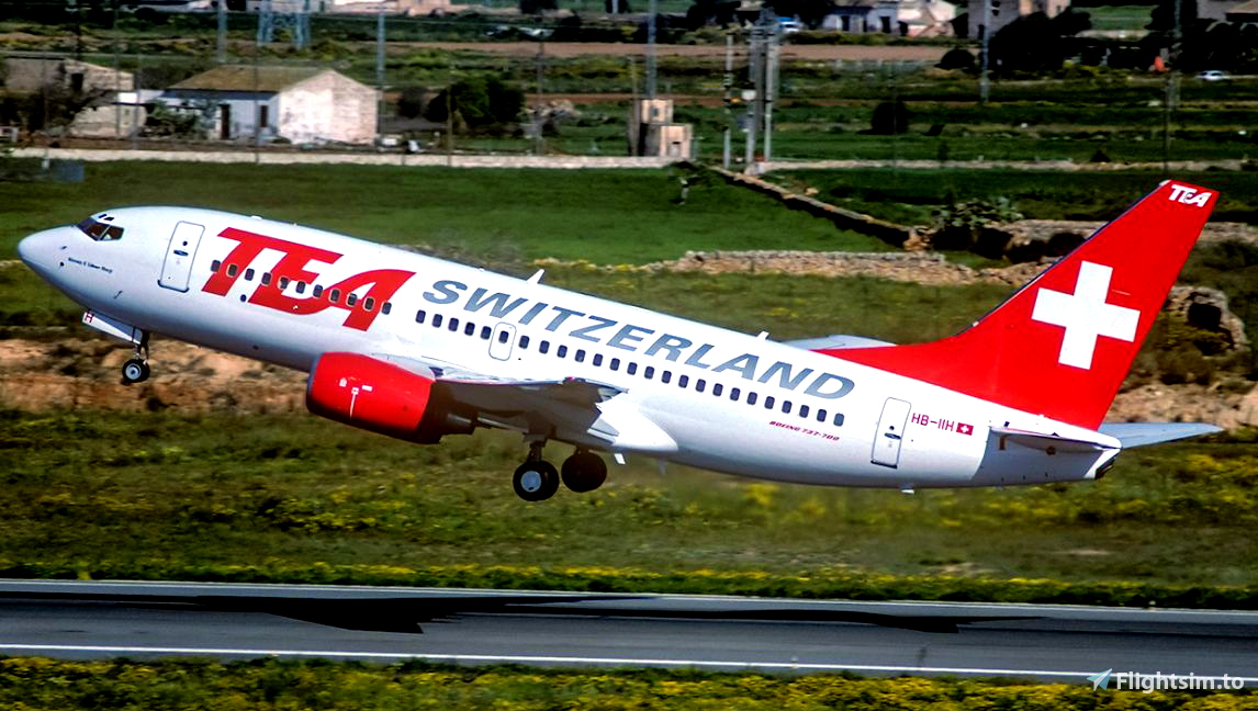 Liveries Requests - TEA Switzerland B737-700 HB-IIH - Flightsim.to