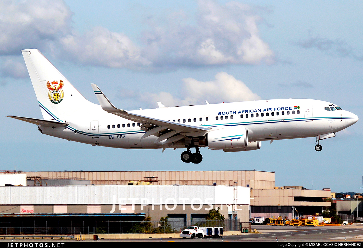 Liveries Requests - ZS-RSA Inkwazi South African Air Force 737BBJ ...
