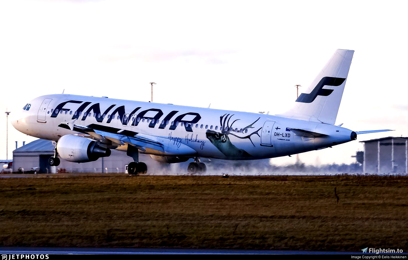 Liveries Requests - Finnair A320 Fenix OH-LXD Happy Holidays Livery ...