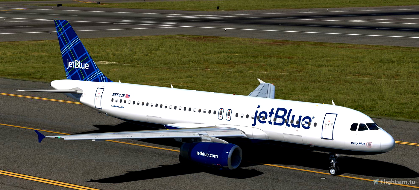 Liveries リクエスト - Fenix A320-200 - JetBlue Tartan 8K Livery - Flightsim.to