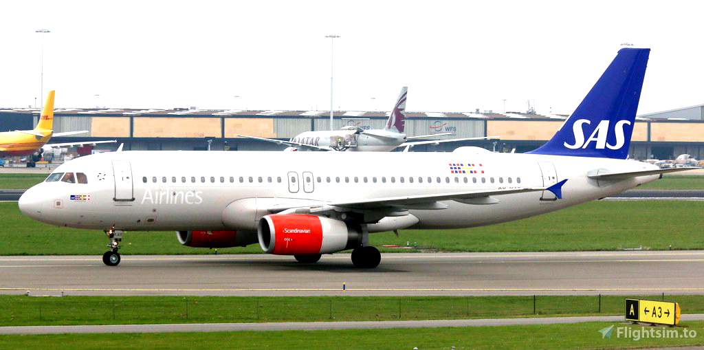 Liveries Anfragen - Scandinavian Airlines, (old livery), Fenix A320 ...