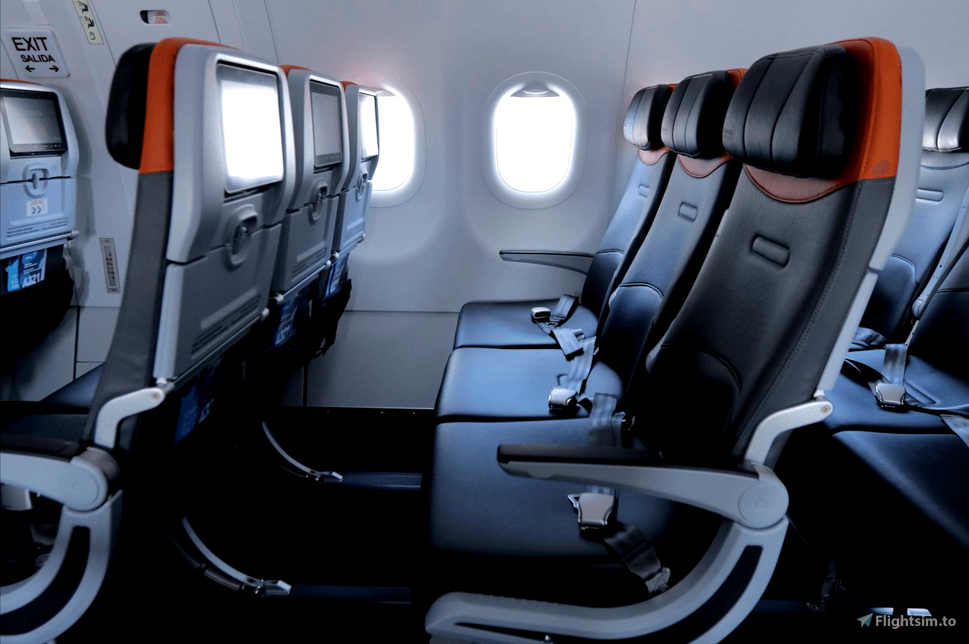Liveries Requests - A320 JetBlue Cabin Interior - Flightsim.to