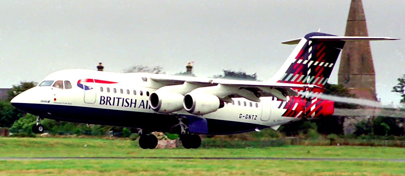 Liveries Requests - BAE 146-200 British Airways G-GNTZ Benyhone (tartan ...