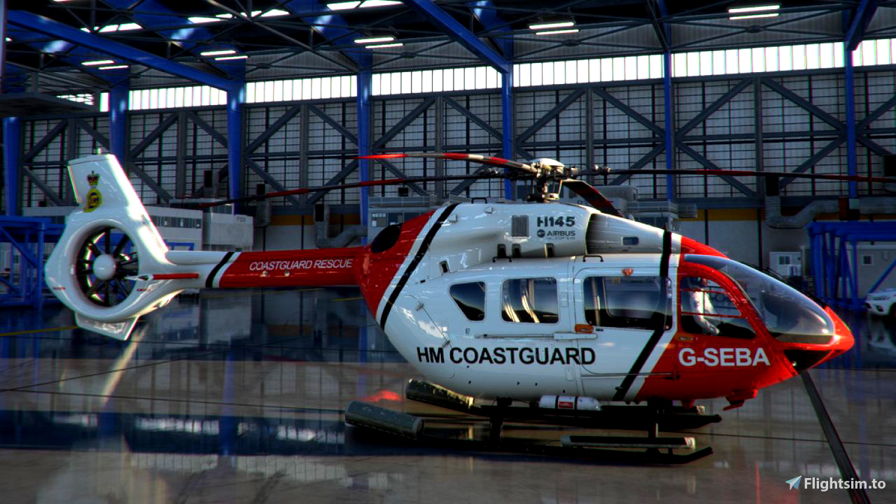 Liveries Requests - UK Coastguard SAR for H145 Action Pack HEMS ...