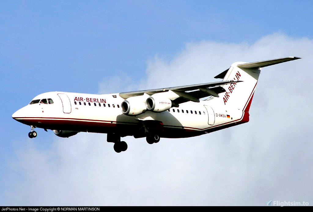 Liveries Requests - D-AWBA | BAe 146-300 | Air Berlin - Flightsim.to