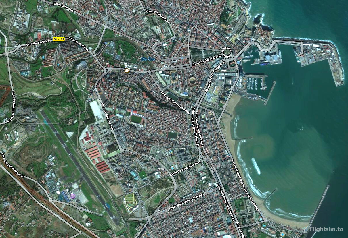 Sceneries Requests - Melilla GEML airport and city - Flightsim.to