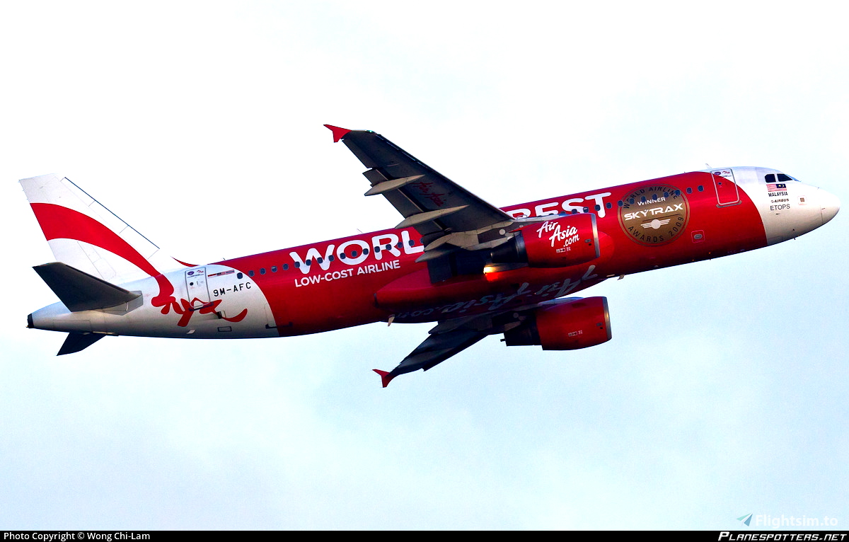 Liveries Requests - 9M-AFC Fenix Simulations AirAsia "World's Best low ...