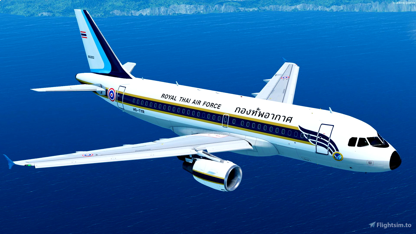 Liveries Requests - Fenix A320 Royal Thai Air Force livery - Flightsim.to