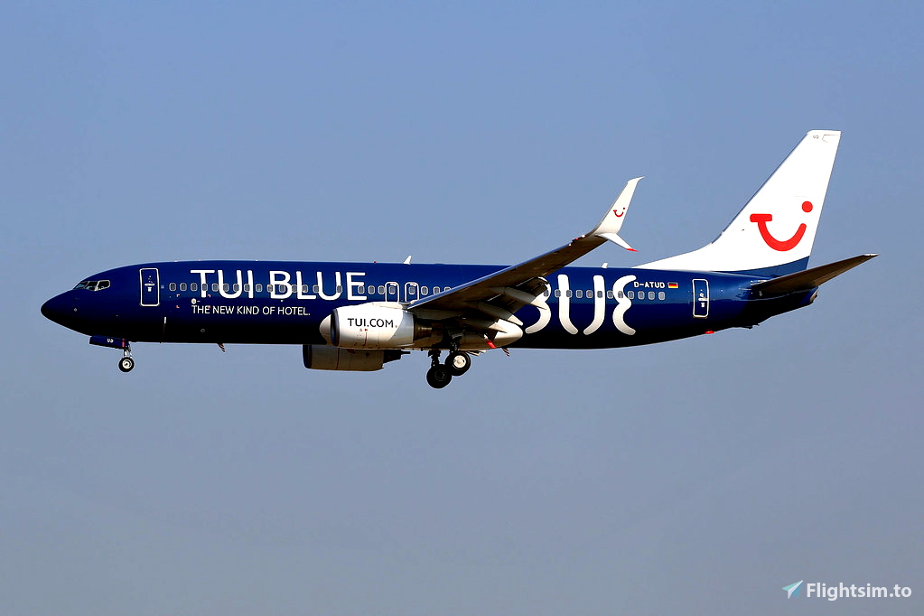 Liveries Requests - PMDG 737-700 - TuiFly (TUI BLUE HOTELS) D-ATUD With ...