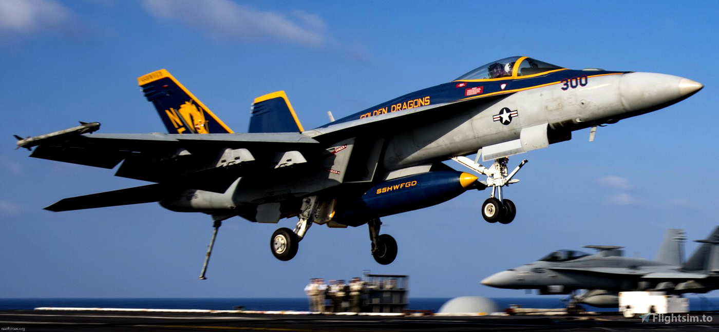 Liveries Requests - VFA-192 World Famous Golden Dragons F/A-18E, CAG ...
