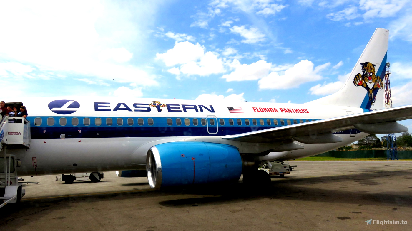 Liveries Requests - Florida Panthers Team Plane N278EA (PMDG B737 ...