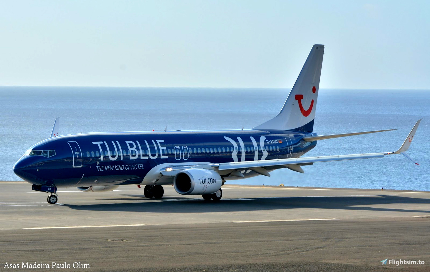 Liveries Requests - PMDG 737-700 - TuiFly (TUI BLUE HOTELS) D-ATUD With ...