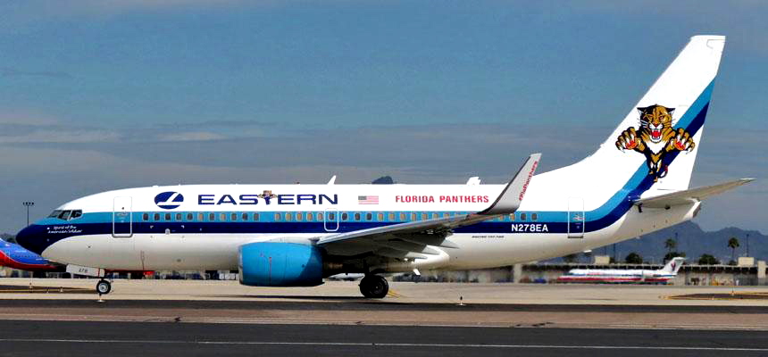 Liveries Requests - Florida Panthers Team Plane N278EA (PMDG B737 ...