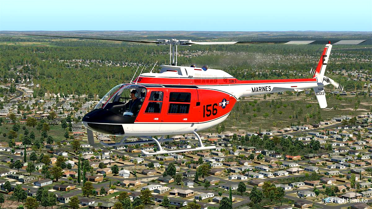 Liveries Demandes - US Navy/Marines TH-57C "Sea Ranger" livery for Bell ...
