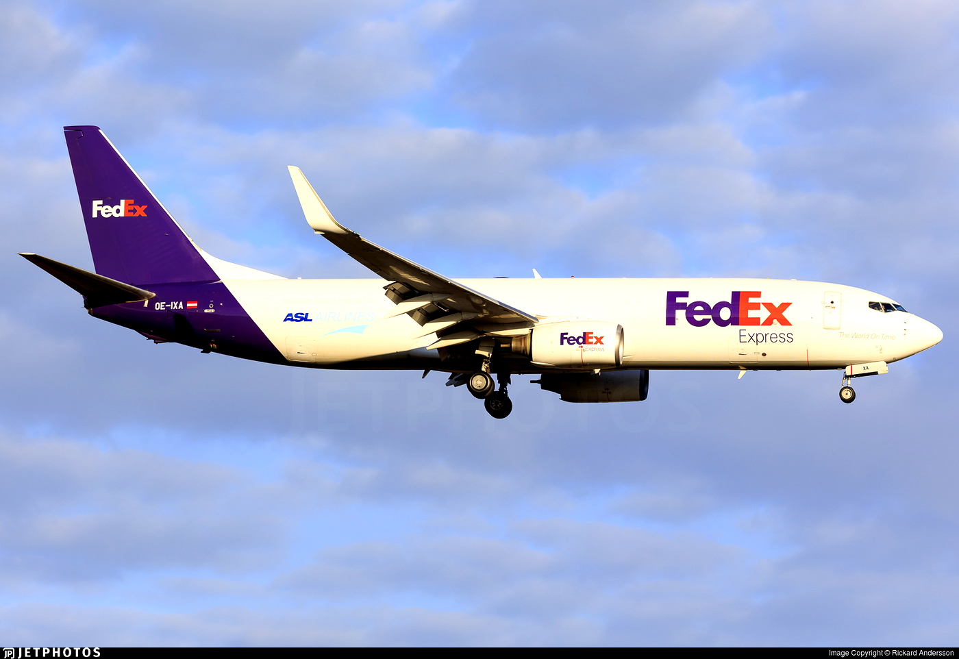 Liveries Requests - Fedex X ASL Airlines OE-IXA 737-800 Freighter ...
