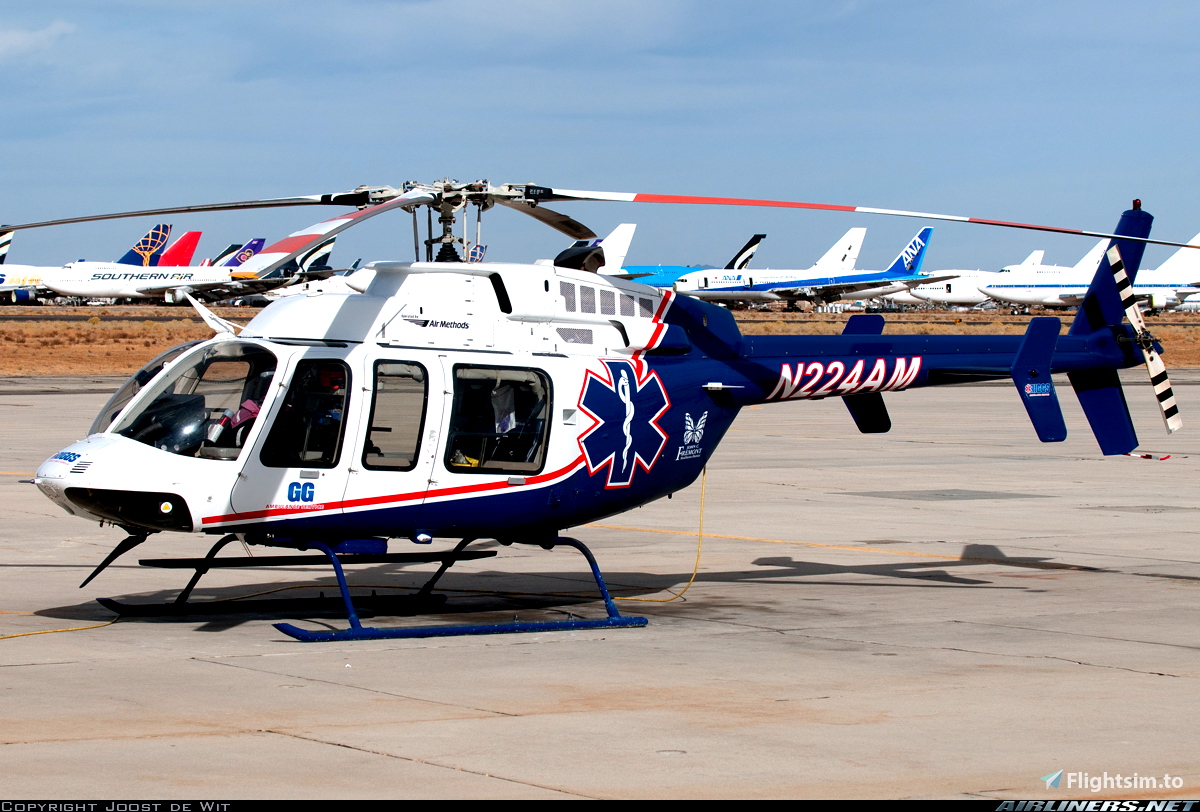 Liveries Requests - Bell 407 N224AM Air Methods / Mercy Air - Flightsim.to