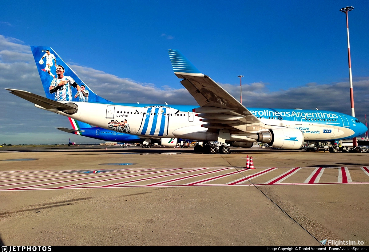 Liveries Requests - A330-900 NEO [LV-FVH] (Argentina Football Livery ...
