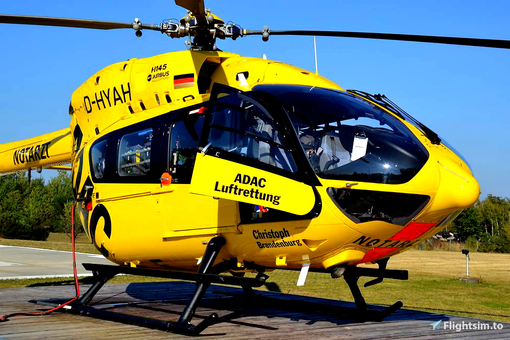 Liveries Demandes - ADAC Luftrettung with the Livery for the HPG H145 ...