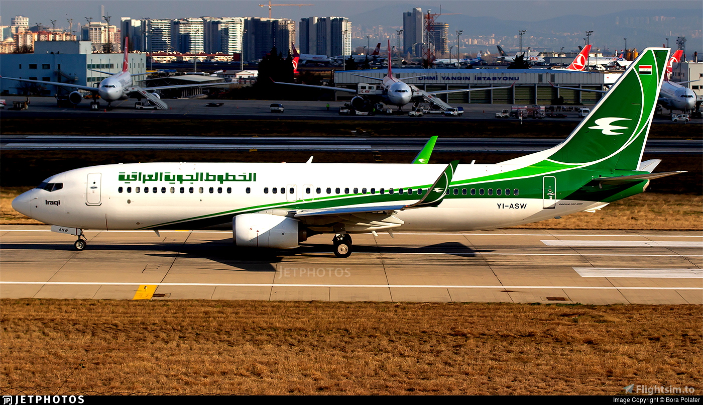 Liveries Requests - Iraqi Airways B738 YI-ASW - Flightsim.to