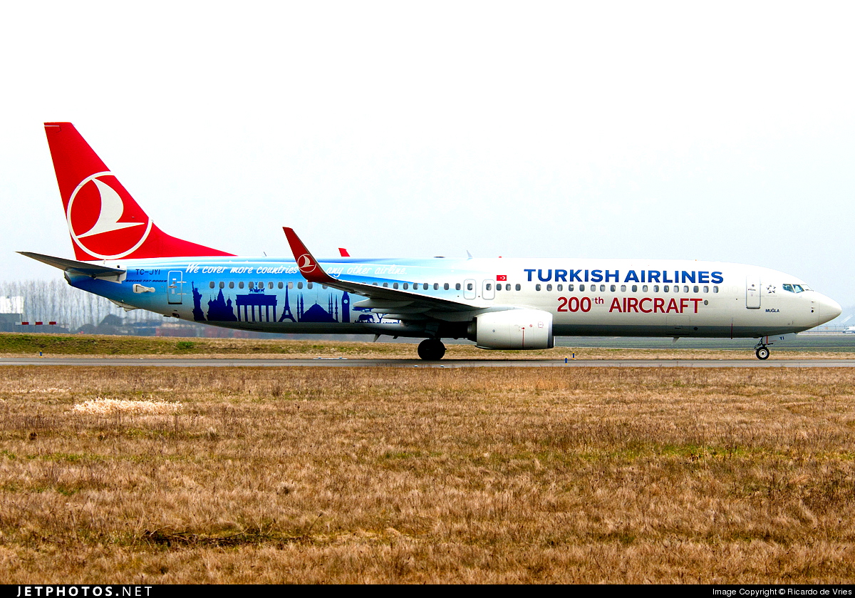 Liveries Requests - Turkish Airlines 737-900ER (TC-JYI) (200th Aircraft ...