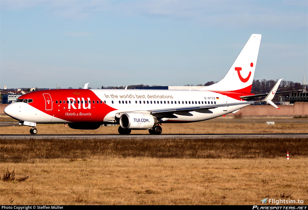 Liveries Requests - BOEING 737-800 I TUIfly D-ATUZ (RIU Livery ...