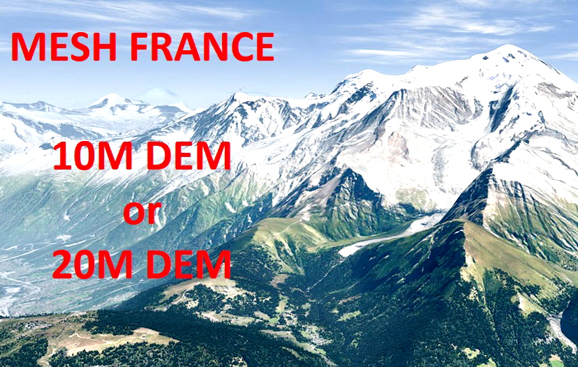 Sceneries Requests - FRANCE 10M DEM or 20M DEM mesh - Flightsim.to