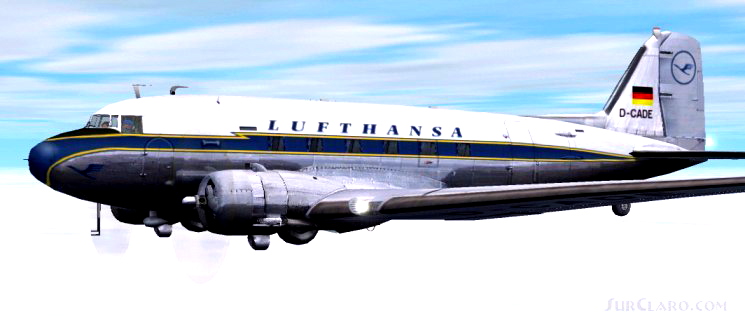 Liveries Anfragen - Douglas DC-3 "Lufthansa" D-CADE / D-CADO / D-CADI ...