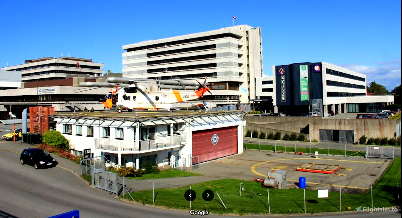 Sceneries Requests - Stavanger Hospital HMS center - Flightsim.to