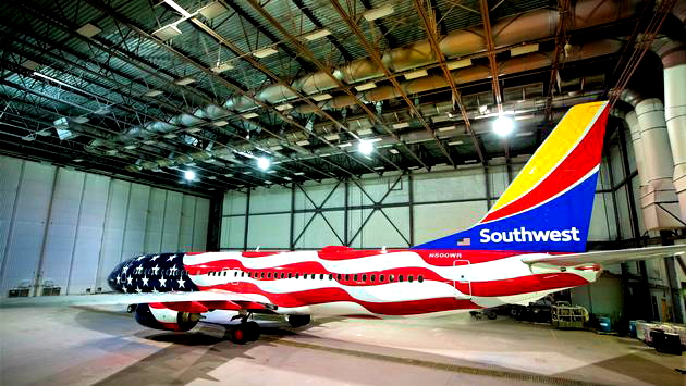 Liveries Verzoeken - Southwest Freedom One Livery Boeing 737-600 ...