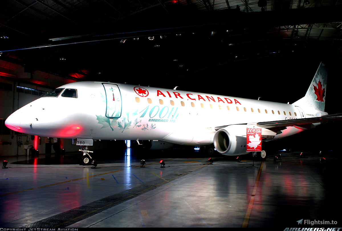 Liveries Requests - Air Canada - 100th Embraer 175 (C-FEKD) - Flightsim.to