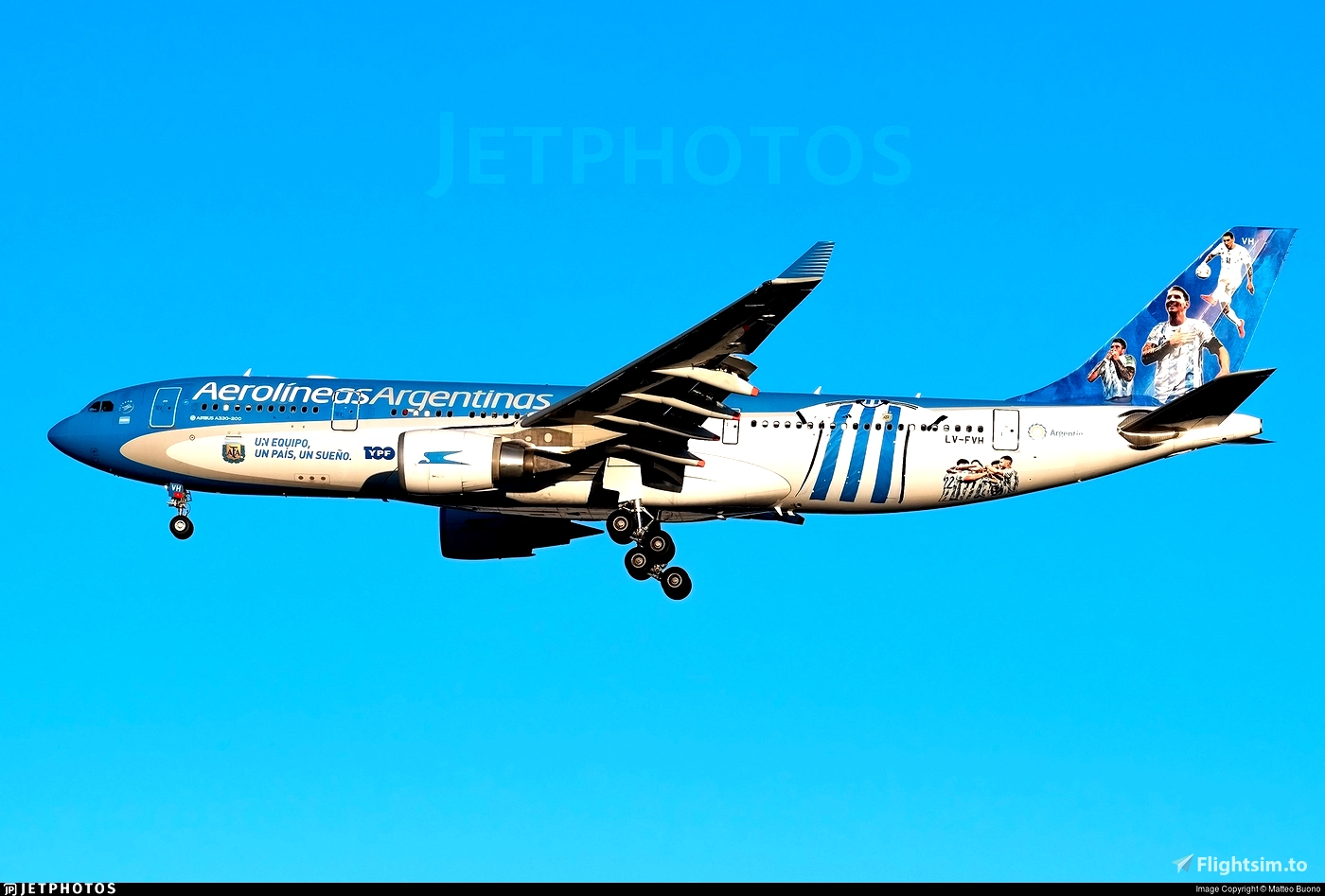 Liveries Requests - A330-900 NEO [LV-FVH] (Argentina Football Livery ...