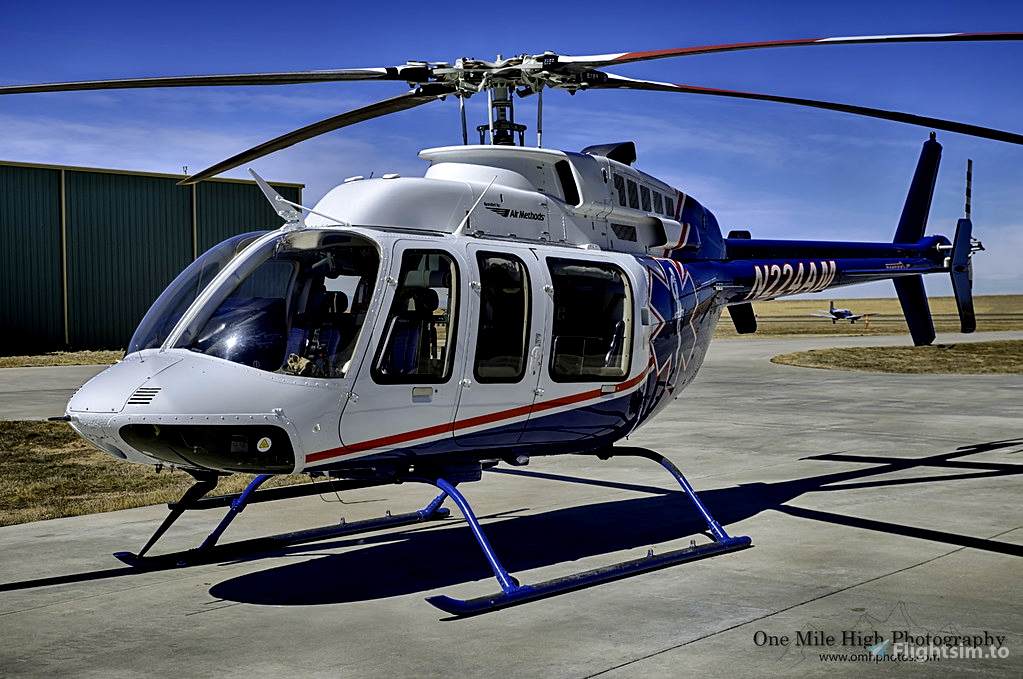 Liveries Requests - Bell 407 N224AM Air Methods / Mercy Air - Flightsim.to