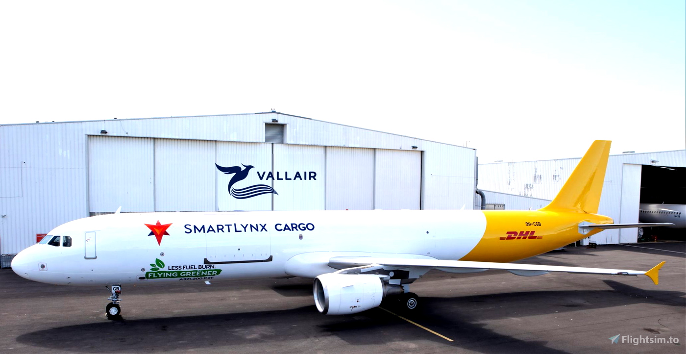 Liveries Requests - Smartlynx Cargo/DHL A321p2f PMP AIRBUS A321 ...