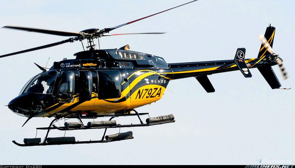 Liveries Demandes - Bell 407, Zip Aviation New York Fleet - Flightsim.to