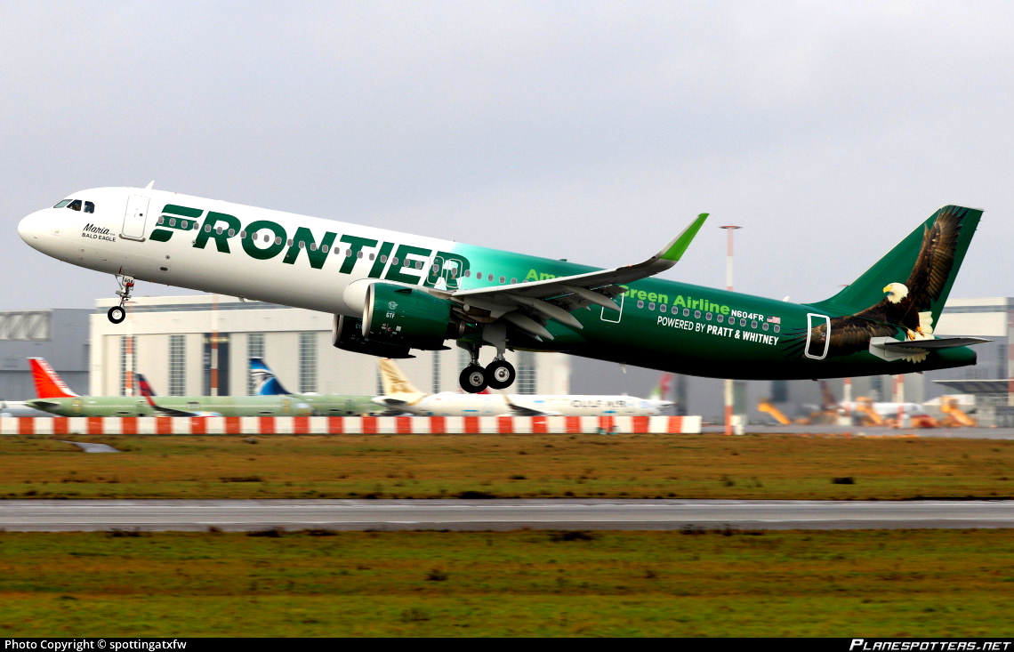 Liveries Requests - Frontier Airlines Maria the Bald Eagle LVFR A321Neo ...