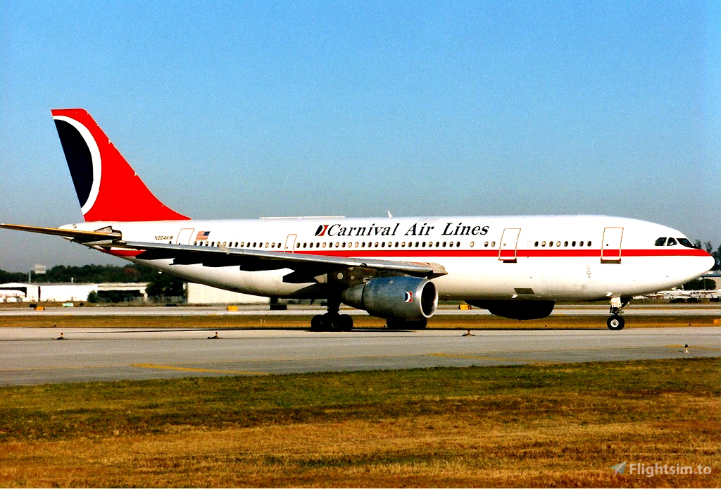 Liveries Requests - Carnival Air Lines A310, White and Metal engine ...