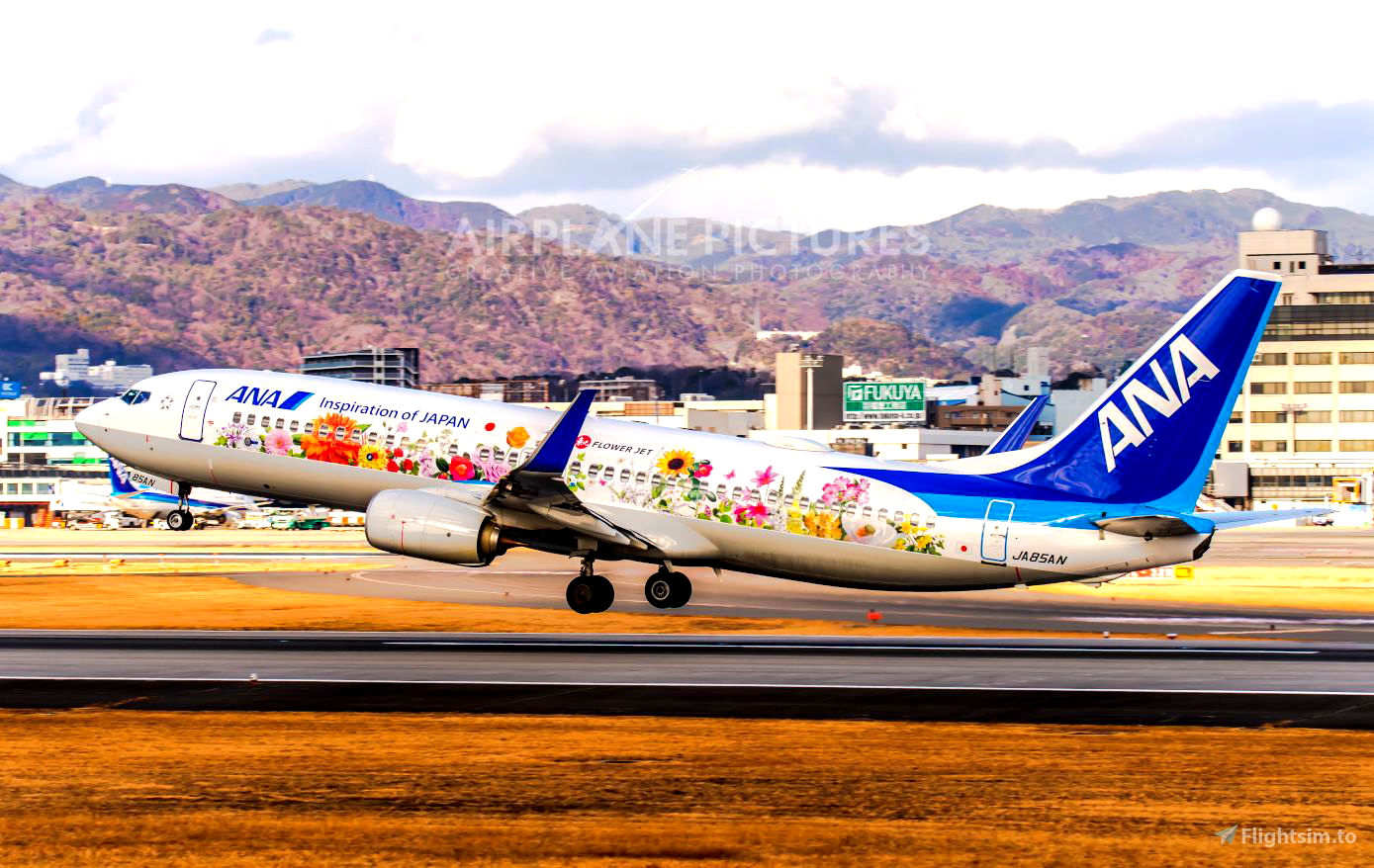 Liveries Requests - ANA B737-800 'Tohoku Flower Jet' - Flightsim.to
