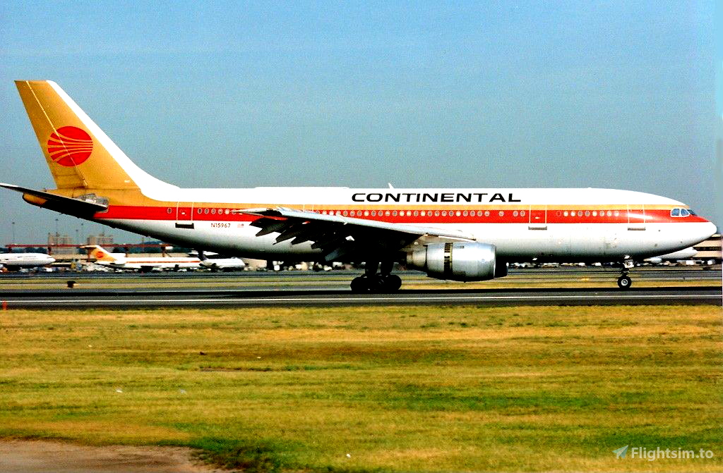 Liveries Requests - Continental Airlines A310 meatball livery ...