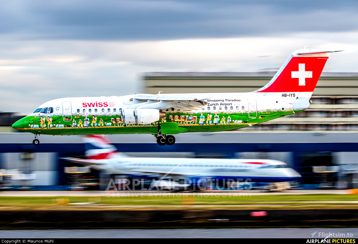 Liveries Requests - SWISS INT AIRLINES AVRO RJ 146 Livery zurich ...