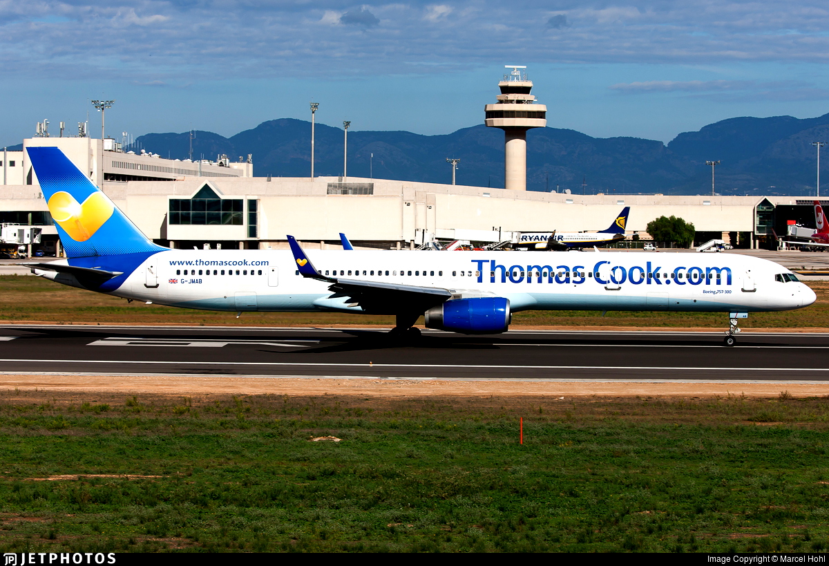 Liveries Anfragen - Thomas Cook Airlines Sunny Heart livery (G-JMAB ...
