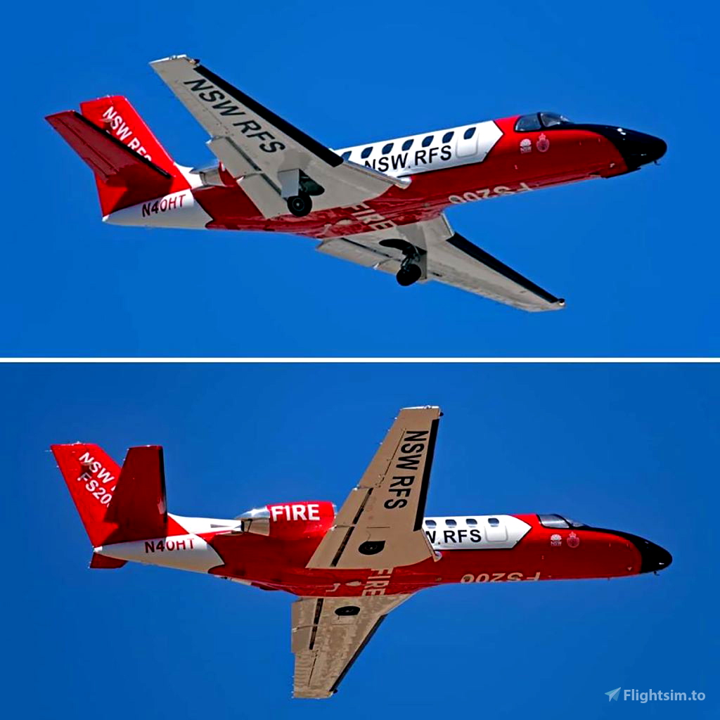 Liveries Demandes - NSW RFS CJ4 - Flightsim.to