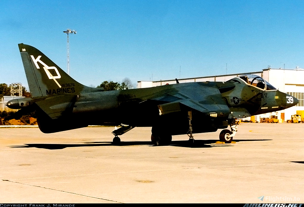 Liveries Pedidos - McDonnell Douglas AV-8B Harrier II - USA - Marines ...