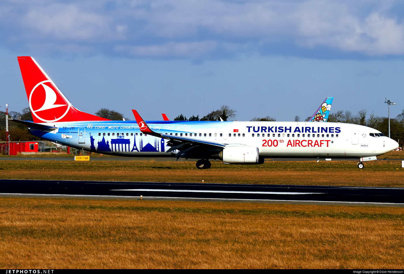 Liveries Requests - Turkish Airlines 737-900ER (TC-JYI) (200th Aircraft ...