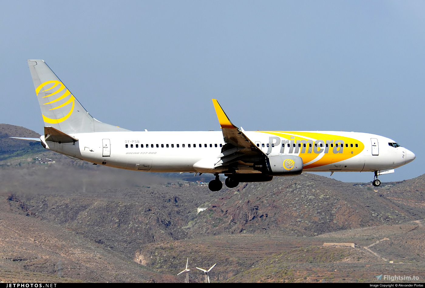Liveries Requests - Primera Air 737-800 (OY-PSB) - Flightsim.to