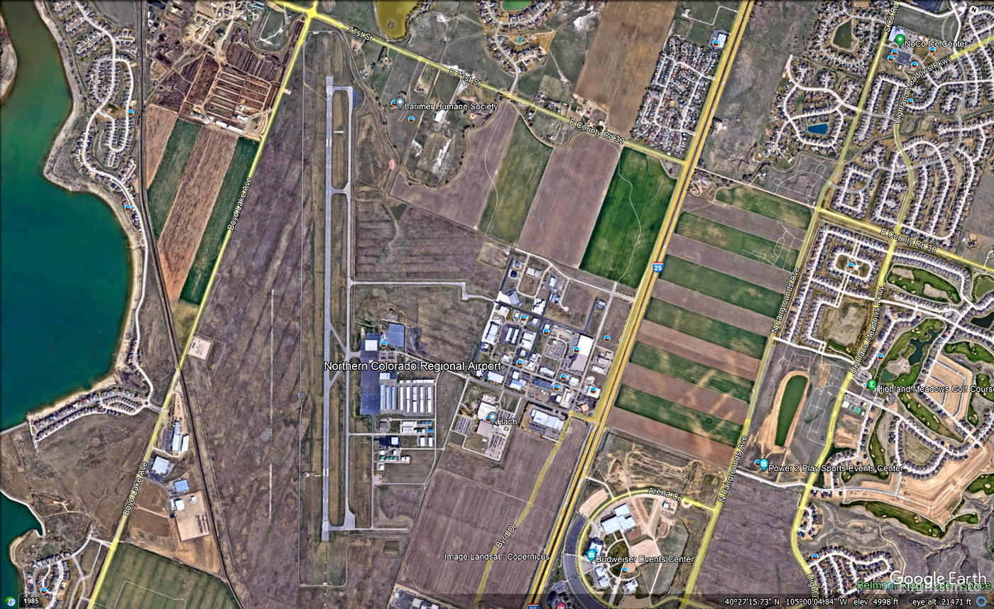 Sceneries Solicita - Northern Colorado Regional Airport (KFNL ...