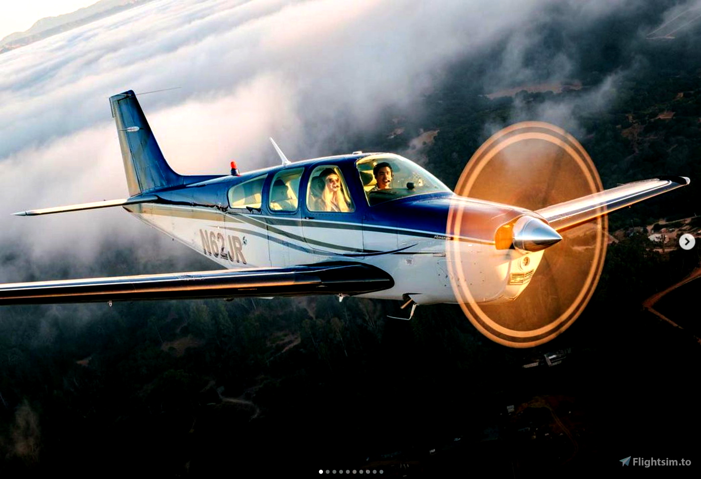 Liveries リクエスト - N62JR Bonanza livery for the G36 - Flightsim.to