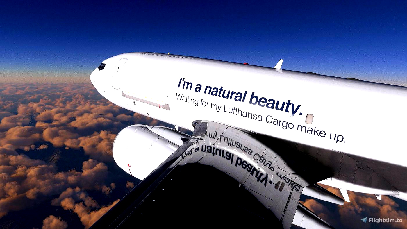 Liveries Demandes - Lufthansa Cargo (D-ALFJ) PMDG 737-800BDSF - 8K ...