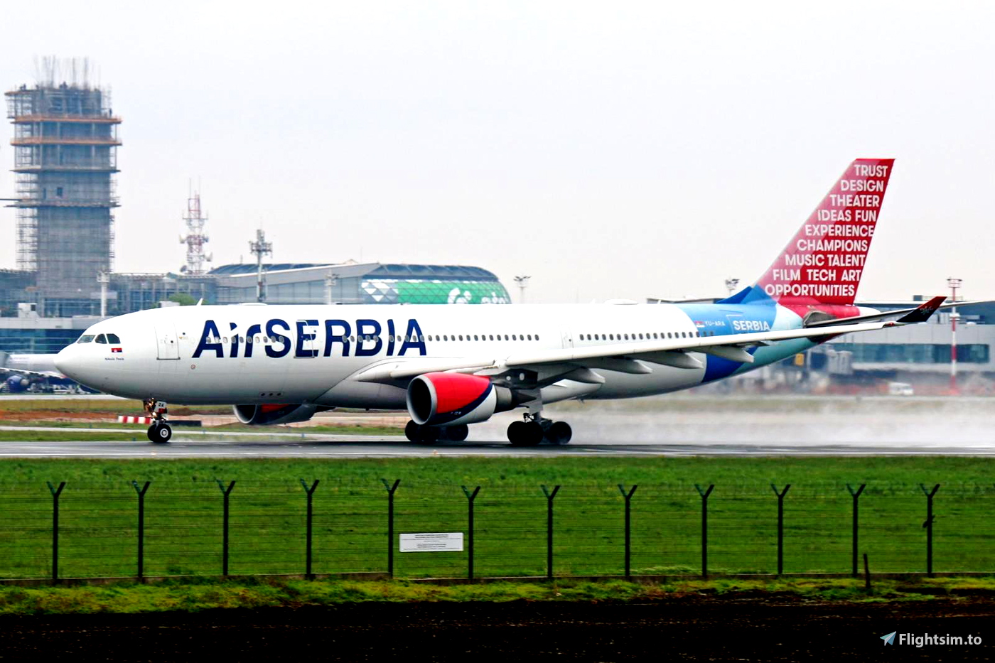 Liveries Requests - Air Serbia YU-ARA "Serbia Creates" Livery ...